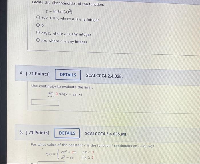 Solved From the graph of g, state the intervals on which g | Chegg.com