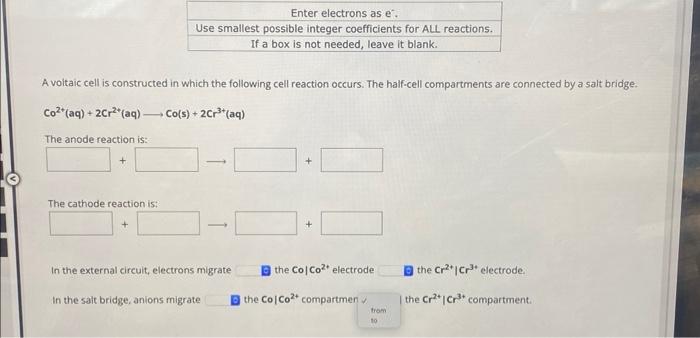Solved Use the standard reduction potentials given below to | Chegg.com
