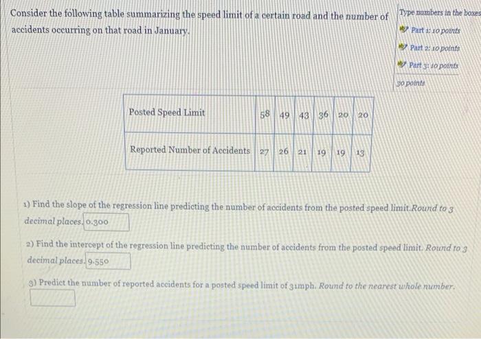 Solved Consider the following table summarizing the speed | Chegg.com