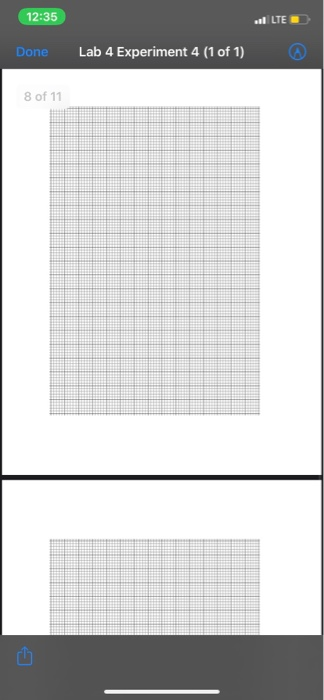 12:35 LTE Done Lab 4 Experiment 4 (1 of 1) Experiment | Chegg.com
