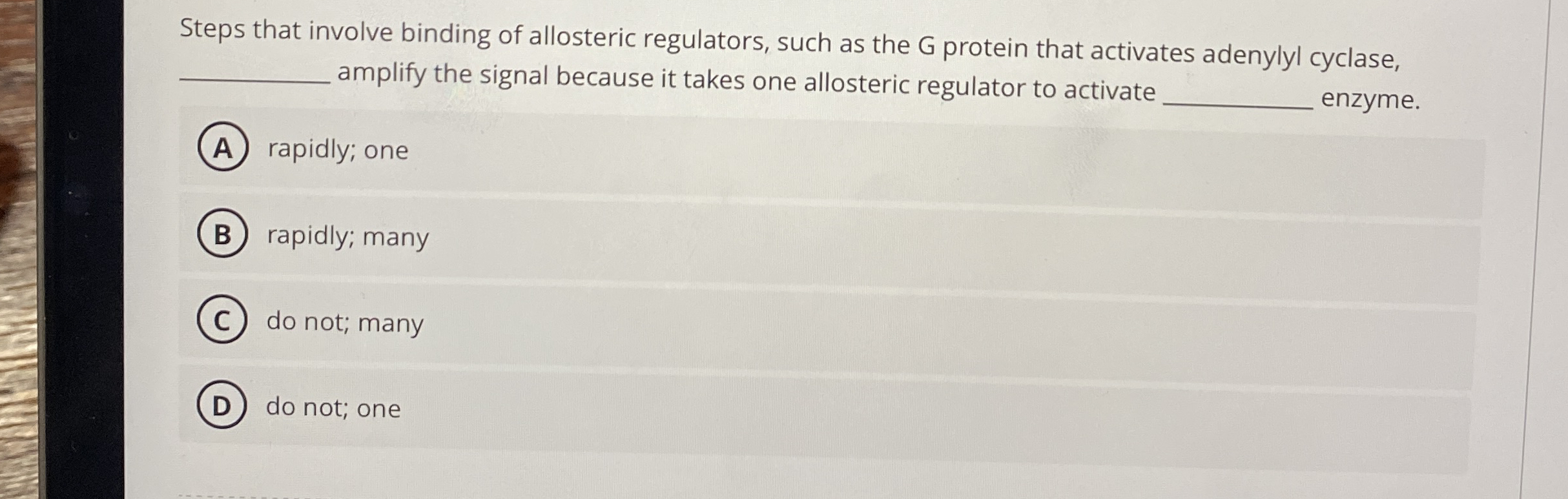 Solved Steps that involve binding of allosteric regulators, | Chegg.com