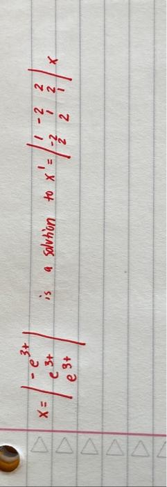 x=\\left|\\begin{array}{c}-e^{3+} \\\\ e^{3+} | Chegg.com