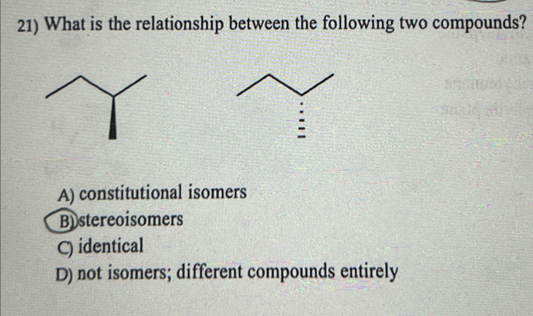 Solved What is the relationship between the following two | Chegg.com
