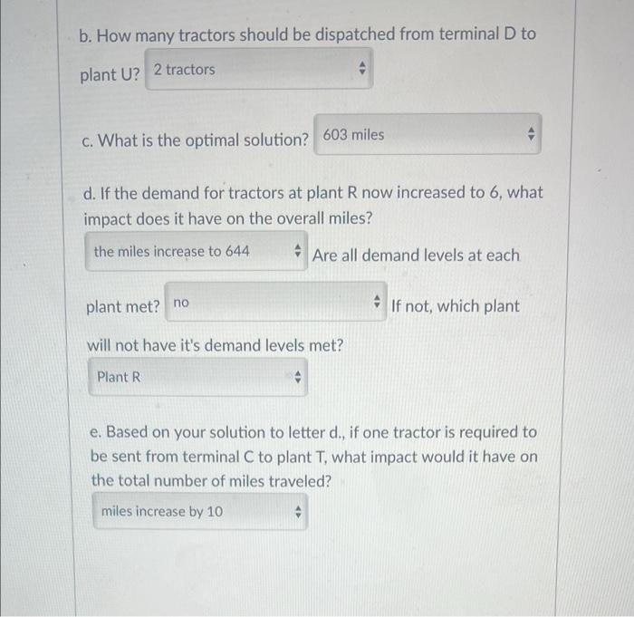 Solved The Shamrock Transportation Company has four | Chegg.com