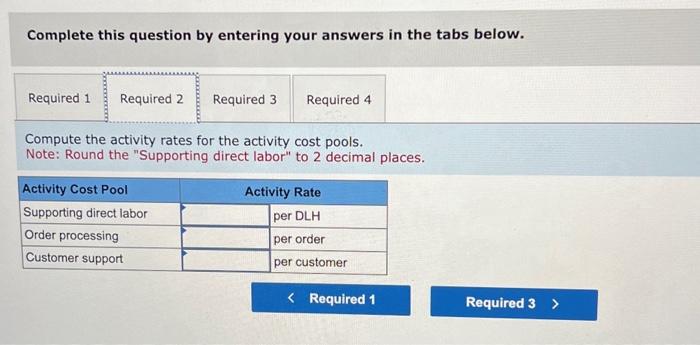 Solved 1. Prepare a report showing the first-stage | Chegg.com