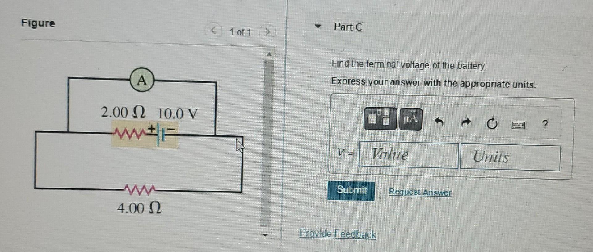 Solved Find the reading of the ammeter. Express your answer | Chegg.com