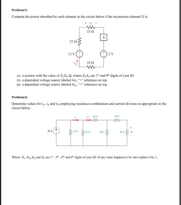 Solved For the circuit shown below, find currents lx and ly | Chegg.com