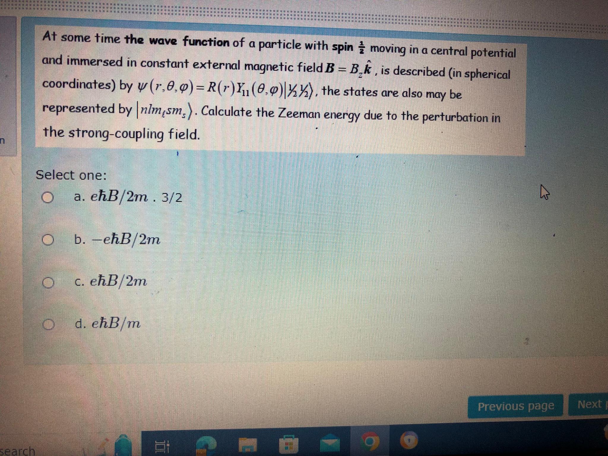 Solved At some time the wave function of a particle with | Chegg.com