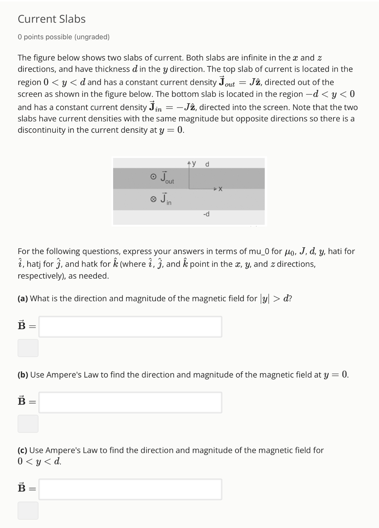 Need help with this problem: Current Slabs | Chegg.com