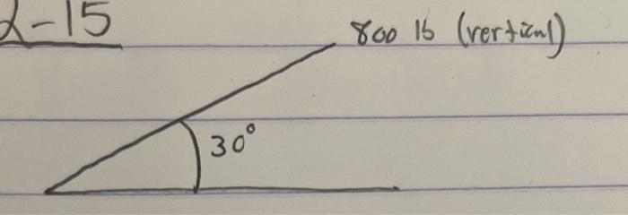 Solved compute the rectangular components parrallel and | Chegg.com
