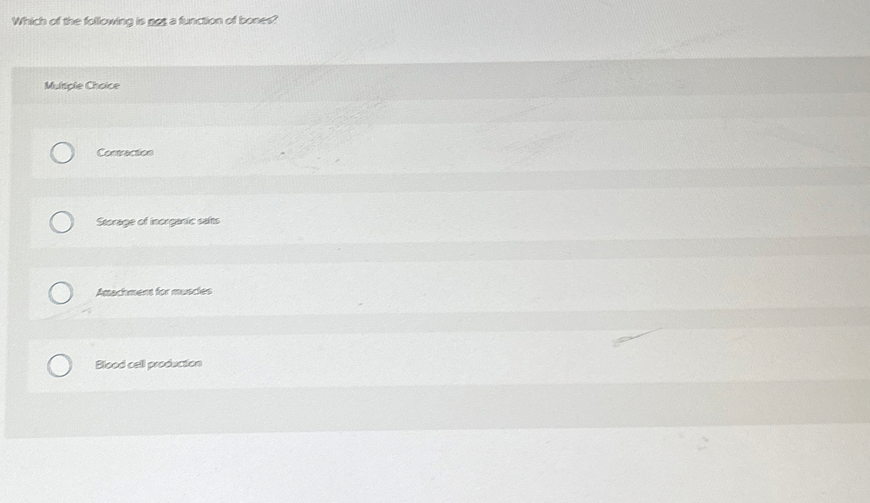 Solved Which of the following is nes a function of | Chegg.com