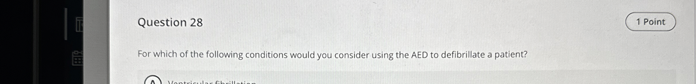 Solved Question 28For which of the following conditions | Chegg.com