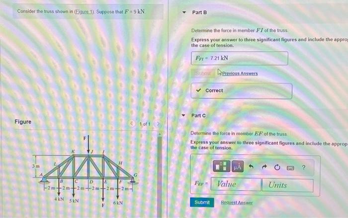 Solved Consider the truss shown in (Figure 1). Suppose that | Chegg.com