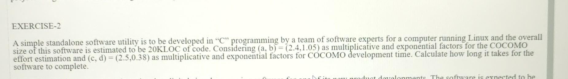 Solved A simple standalone software utility is to be | Chegg.com
