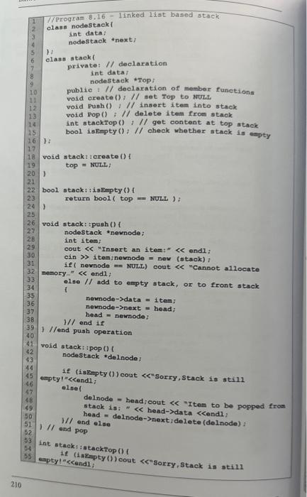 Solved 3. Execute the programs (Program 8.15 and Program | Chegg.com