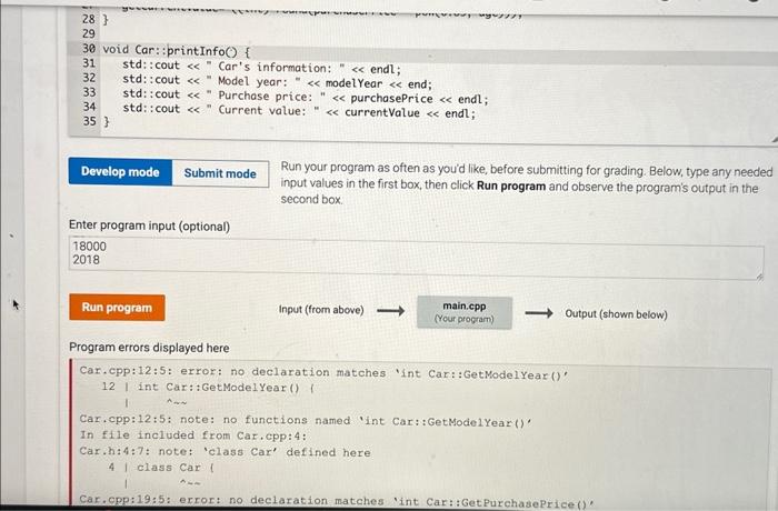 Solved \begin{tabular}{r|l} 8 & int userCurrentYear; \\ 9 & | Chegg.com