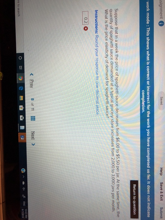 Solved ssignment 0 Saved Help Save & Exit Submit work mode: | Chegg.com