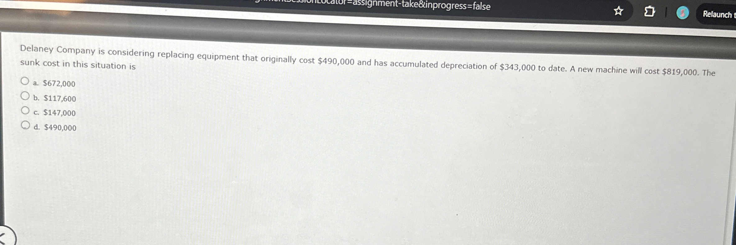 Solved Delaney Company is considering replacing equipment | Chegg.com