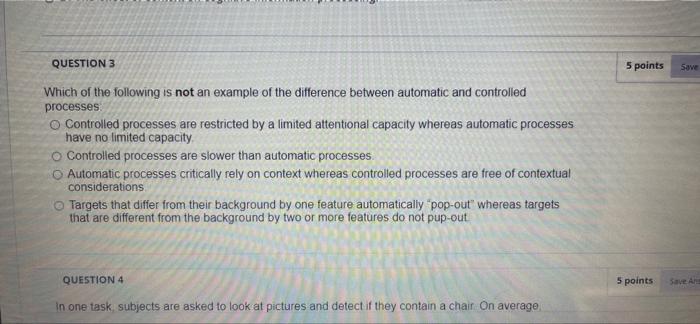 Solved QUESTION 3 5 points Save Which of the following is | Chegg.com