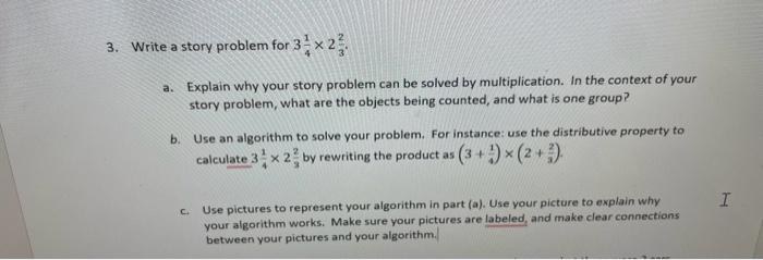 Write a story problem for 341×232. a. Explain why | Chegg.com