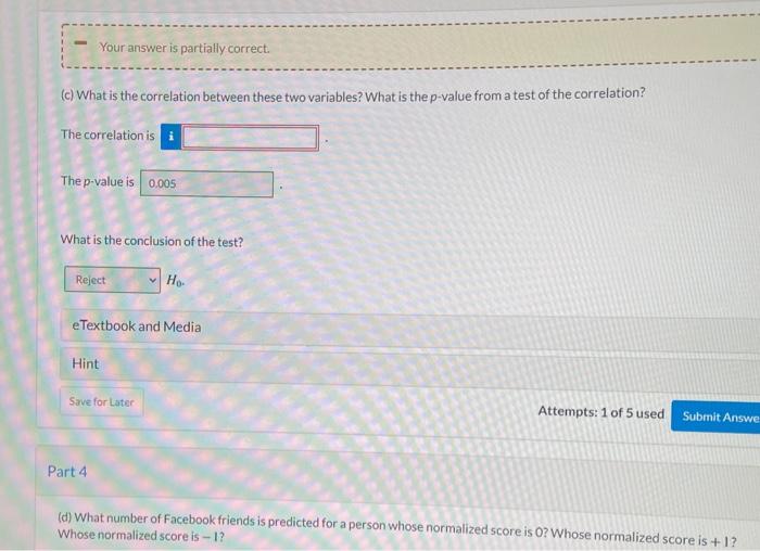 Solved A scatterplot with regression line is shown below for | Chegg.com