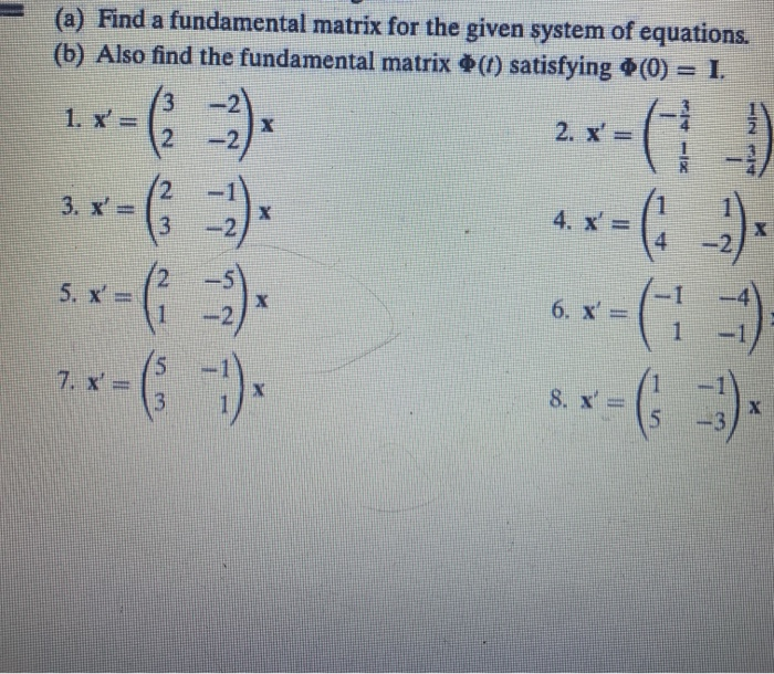 Solved 12. Solve the initial value problem *+(1 =7). x0=() | Chegg.com