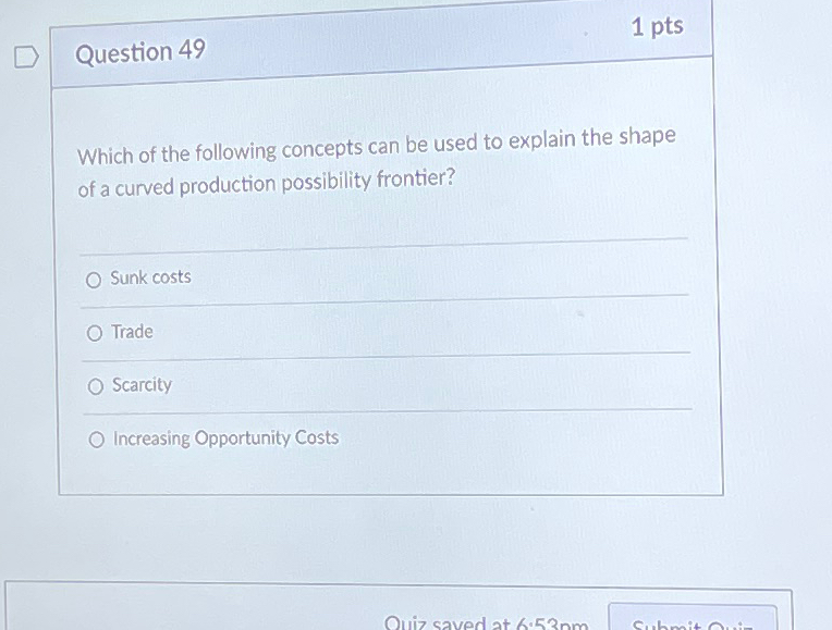 Solved Question 491 ﻿ptsWhich of the following concepts can | Chegg.com