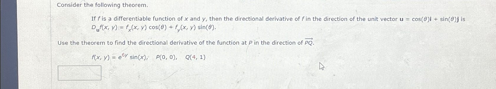 Solved Consider the following theorem.If f ﻿is a | Chegg.com
