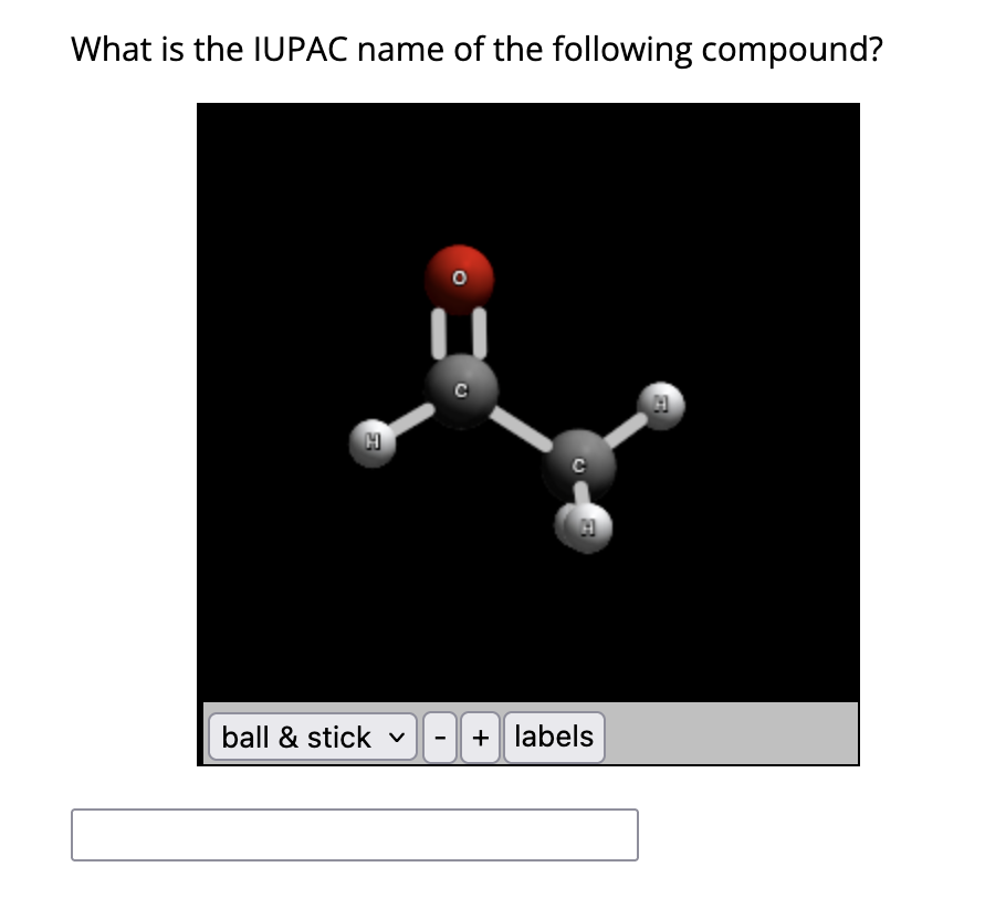 Solved What is the IUPAC name of the following compound? | Chegg.com