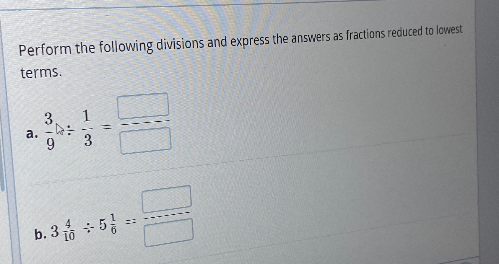 Perform the following divisions and express the | Chegg.com