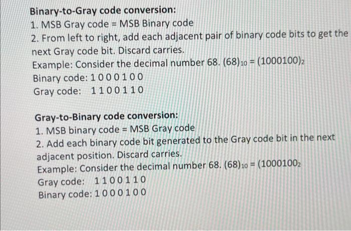 Solved EXPERIMENT: 6 DESIGN OF CODE CONVERTER OBJECTIVE: 1. | Chegg.com