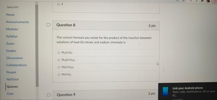 Solved Question 6 ements 1 pts Look at problem # 1 in the | Chegg.com Solved Question 6 ements 1 pts Look at problem # 1 in the | Chegg.com