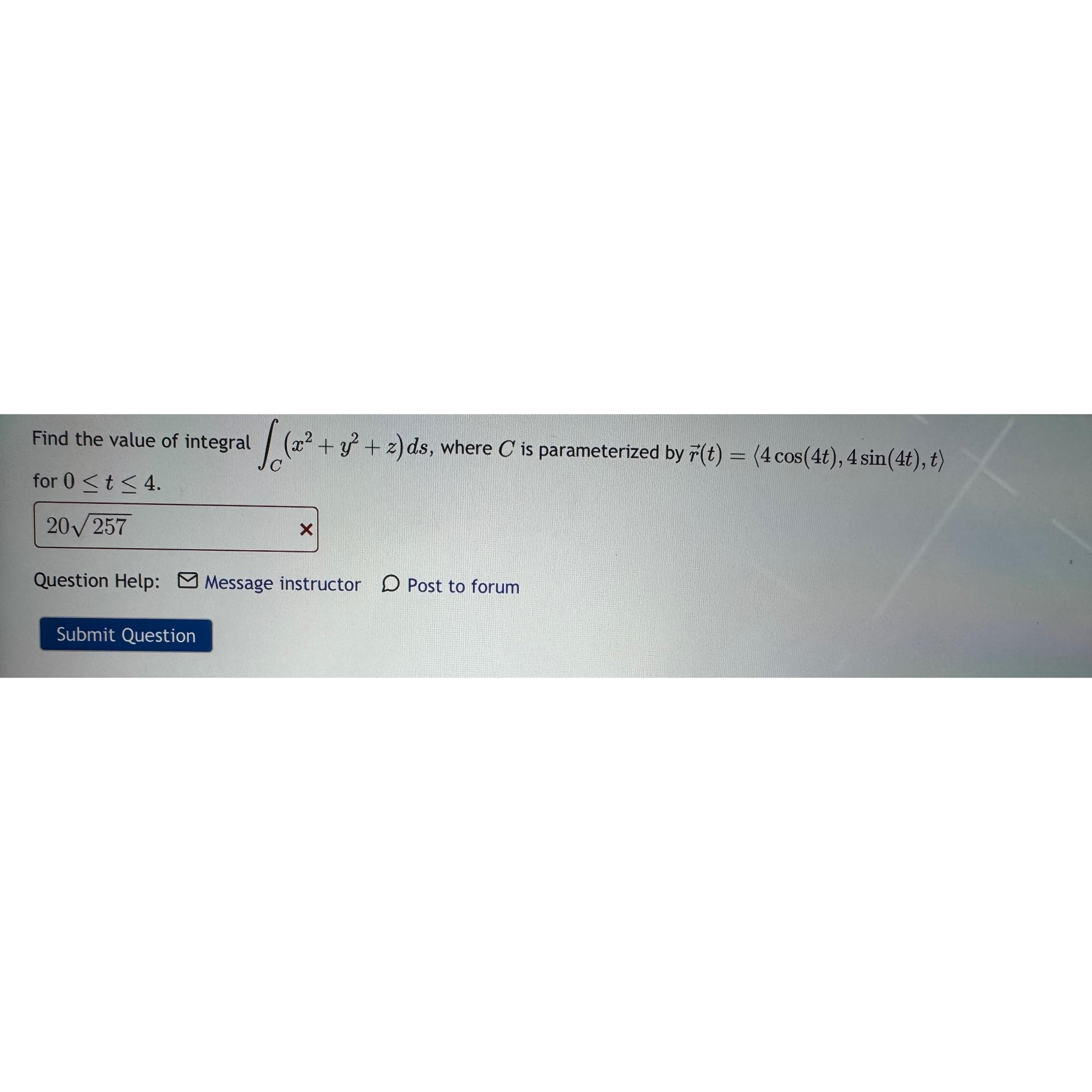 Solved Find the value of integral ∫C﻿(x2+y2+z)ds, ﻿where C | Chegg.com