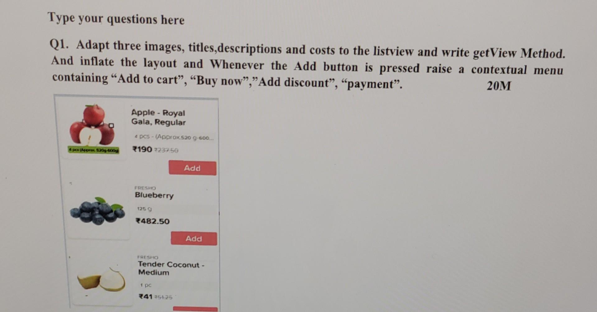 Solved Type your questions here Q1. Adapt three images, | Chegg.com