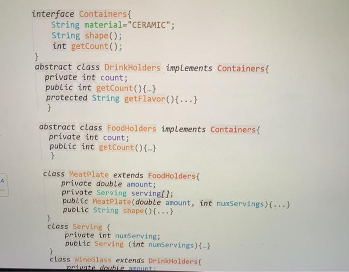 Solved how do i draw the class diagram from the following | Chegg.com