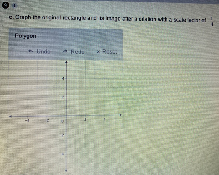 Solved c. Graph the original rectangle and its image after a | Chegg.com