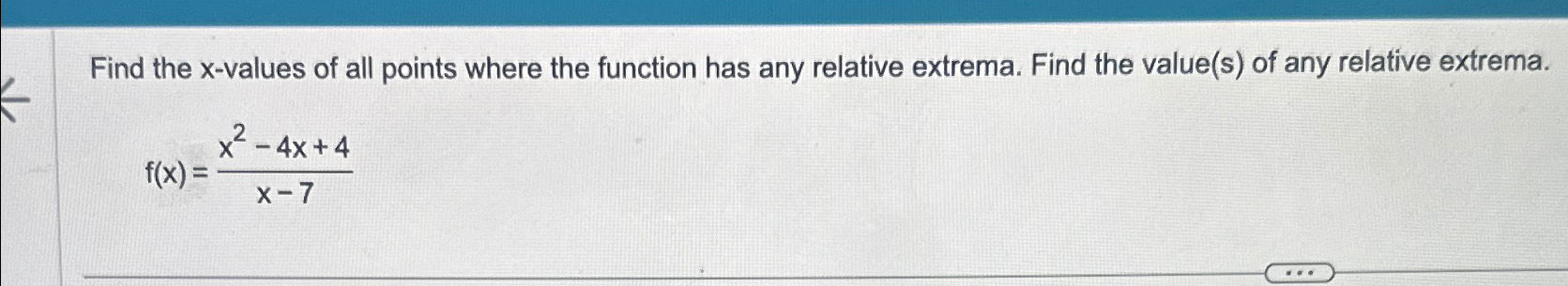 Solved Find the x-values of all points where the function | Chegg.com
