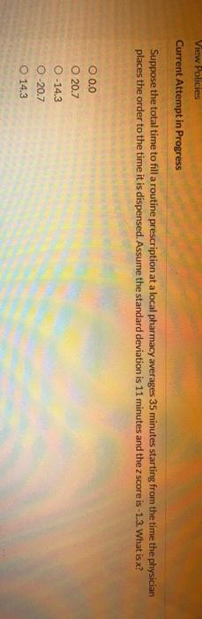 Solved View Policies Current Attempt in Progress Suppose the | Chegg.com