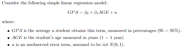 Solved suppose you change the units of ﻿GPA from percentages | Chegg.com