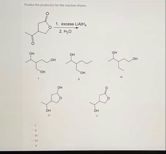 Solved Predict the product(s) ﻿for the reaction | Chegg.com