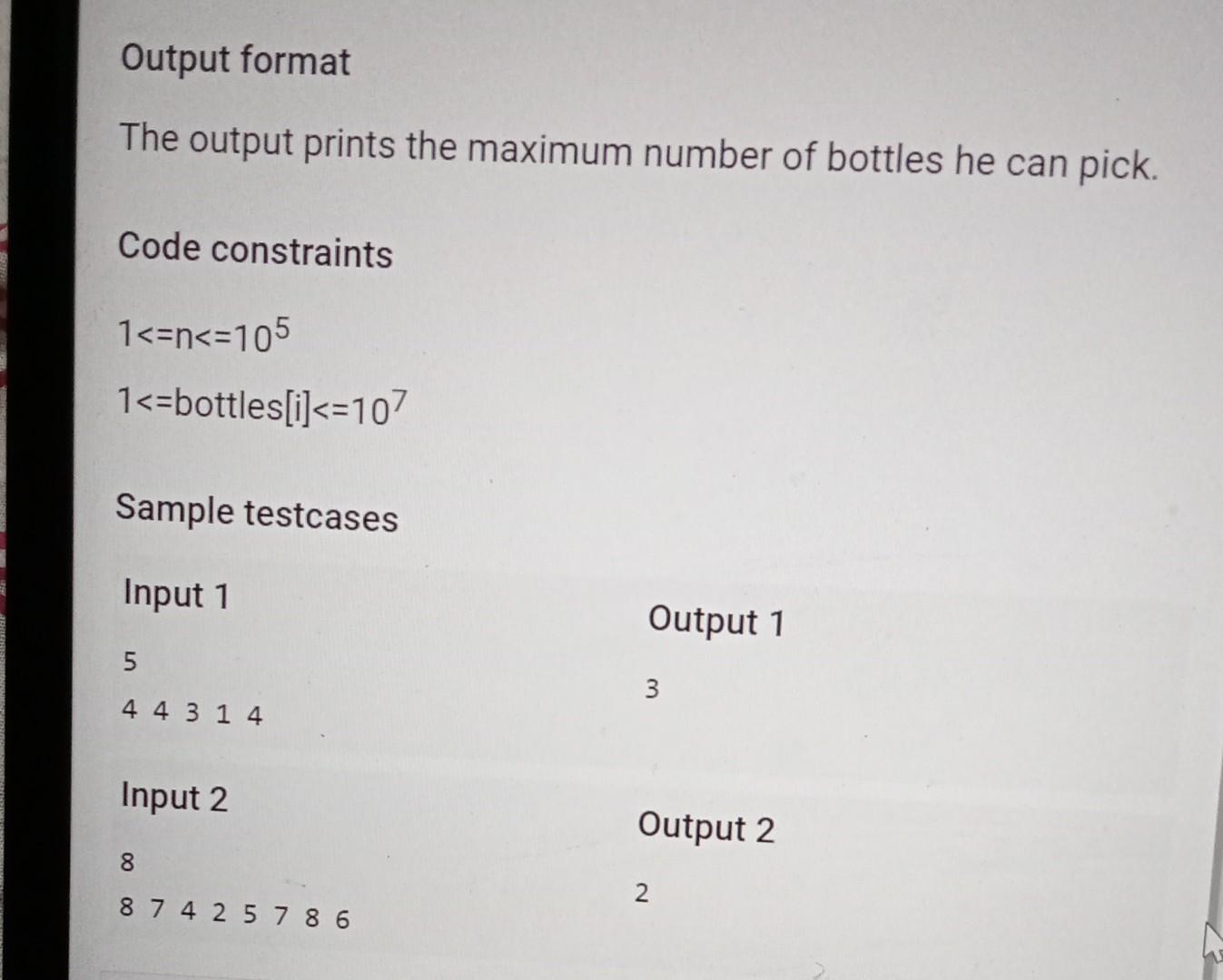 Solved Single File Programming Question Marks 20 Negative