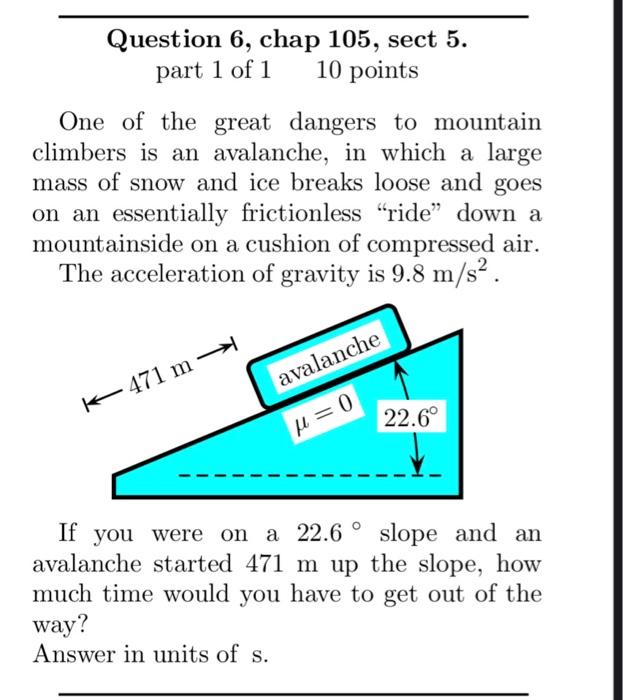 Solved Question 6, chap 105, sect 5 . part 1 of 110 points | Chegg.com