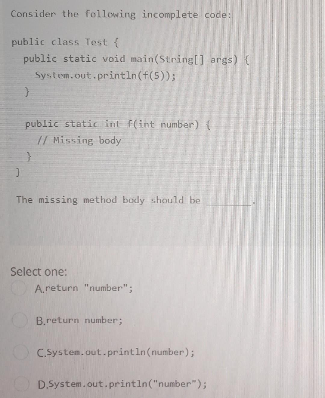 Solved int count = while (count