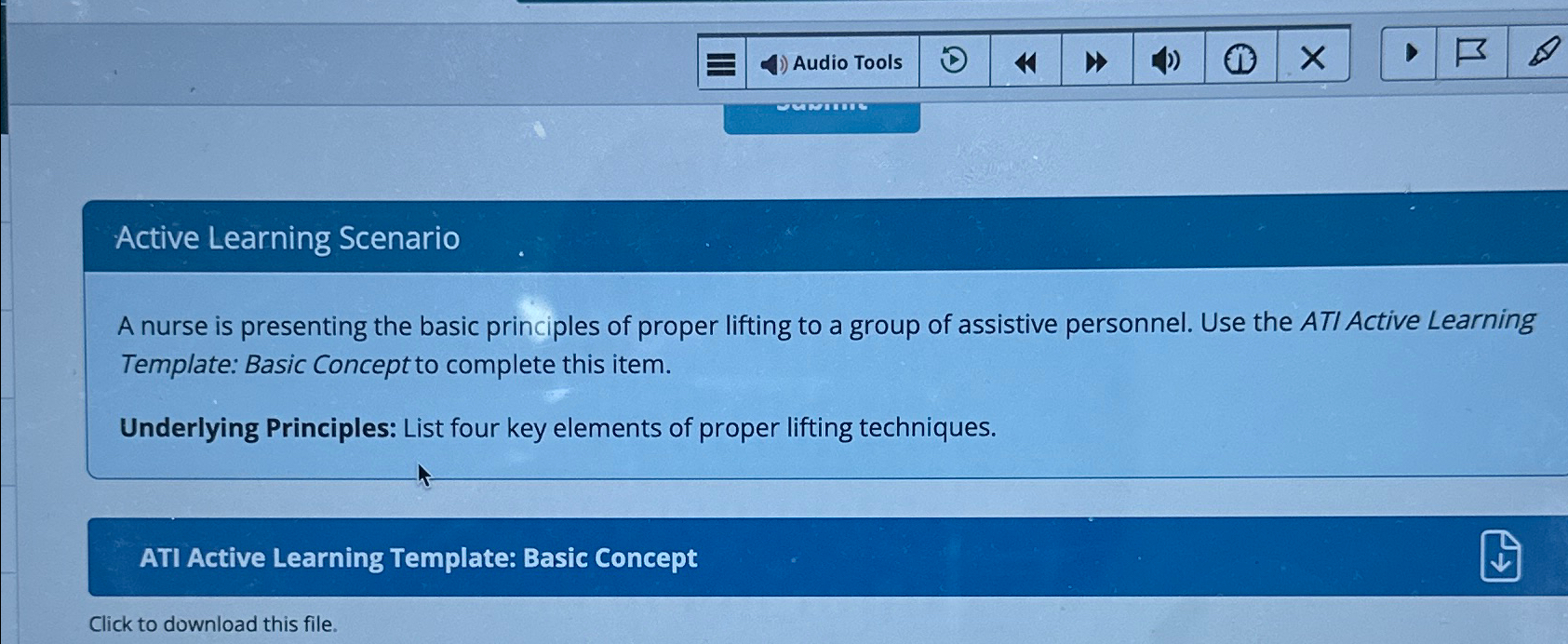Solved Active Learning ScenarioA nurse is presenting the | Chegg.com