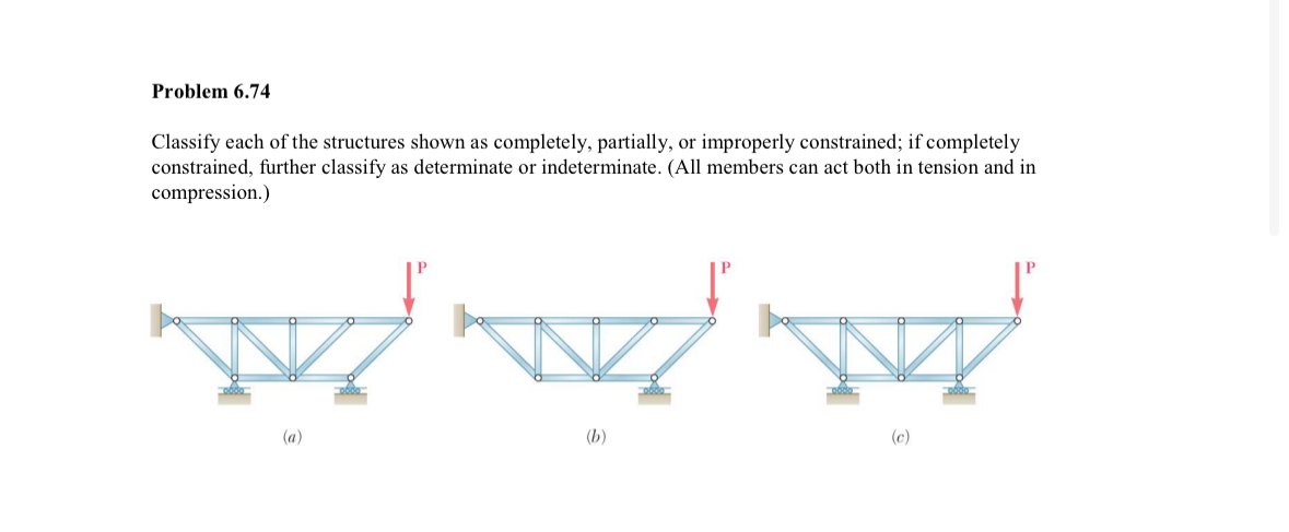 Solved Problem 6.74Classify each of the structures shown as | Chegg.com