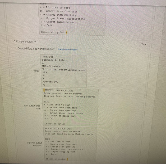 Solved in python Helle, I'm getting newline error on | Chegg.com