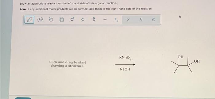 Solved Draw an appropriate reactant on the left-hand side of | Chegg.com