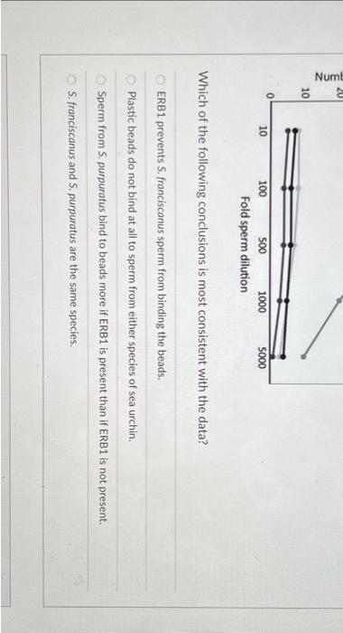 Solved which of the following conclusions is most consistent | Chegg.com