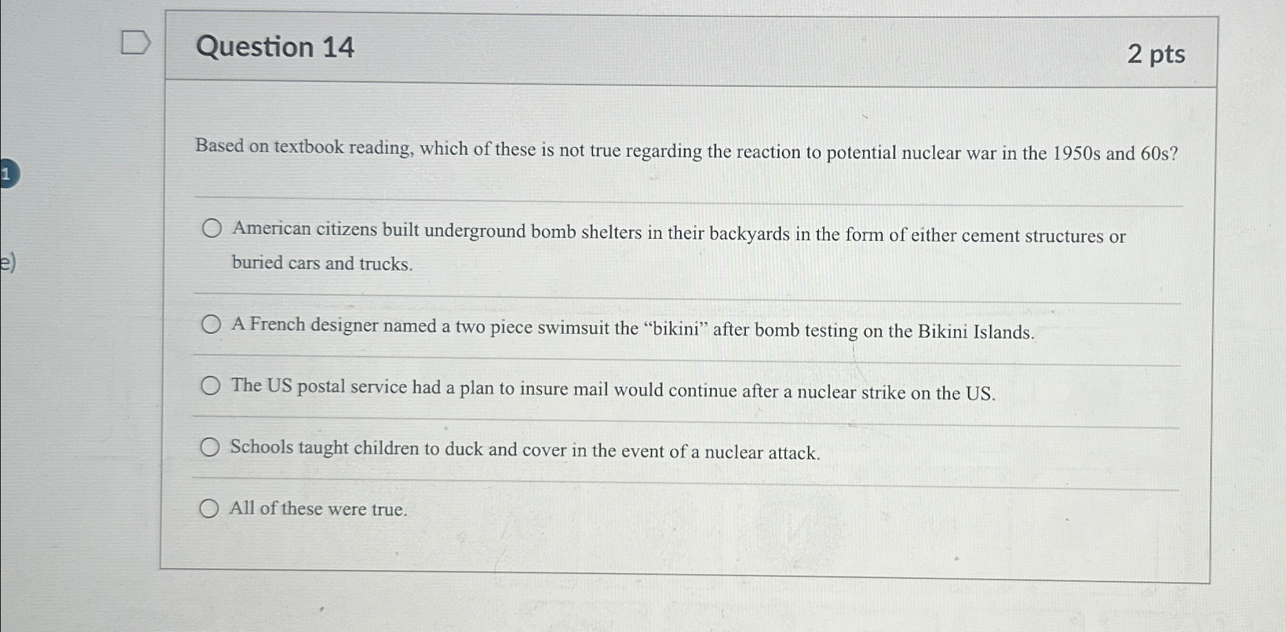 Solved Question 142 ﻿ptsBased on textbook reading, which of | Chegg.com