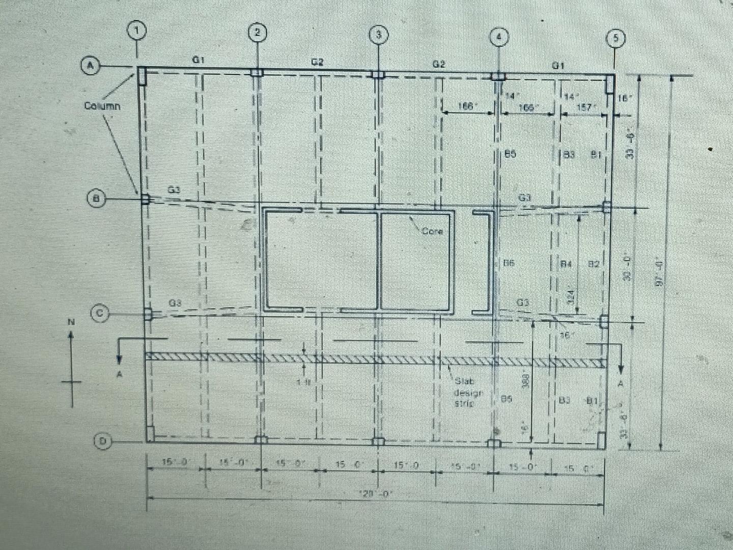 Solved Problem Statement: Design the floor beam B3-B4-B3 in | Chegg.com